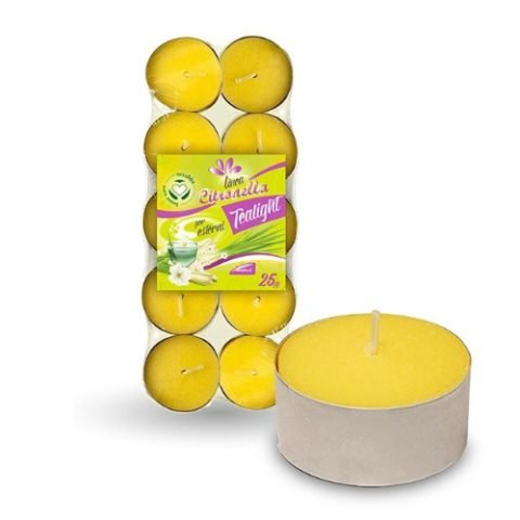 Arbatinės žvakutės SETABLU LINEA CITRONELLA, 10 vnt. - ŠvarosPrekės.lt ...