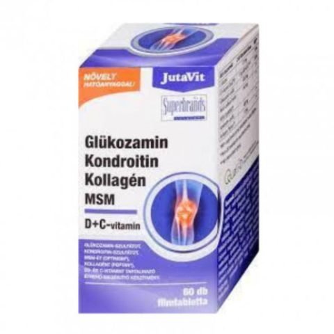 Maisto papildas JUTAVIT GLIUKOZAMINAS CHONDROITINAS KOLOGENAS MSM, 60 ...
