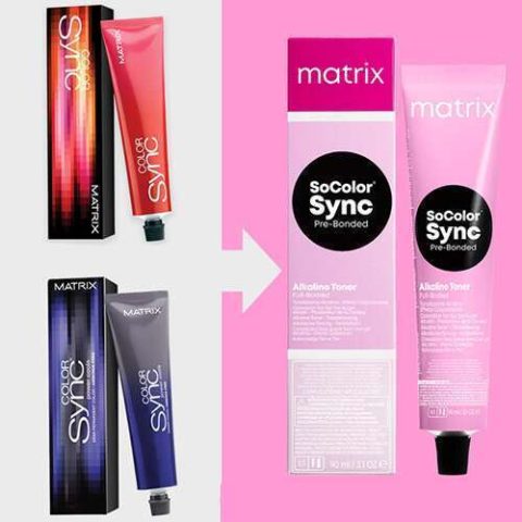 Matrix SoColor Sync Pre-Bonded plaukų dažai 90ml-5MV - ŠvarosPrekės.lt ...